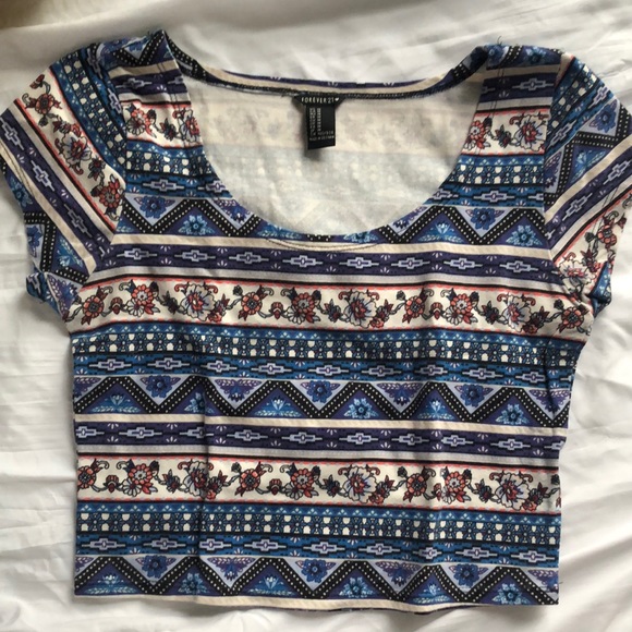 Forever 21 | Tops | Tribal Patterned Top | Poshmark